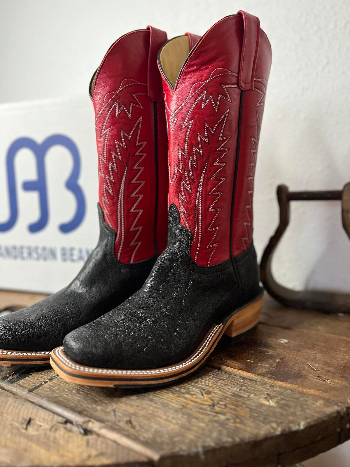 Men's Anderson Bean Black Elephant Boot